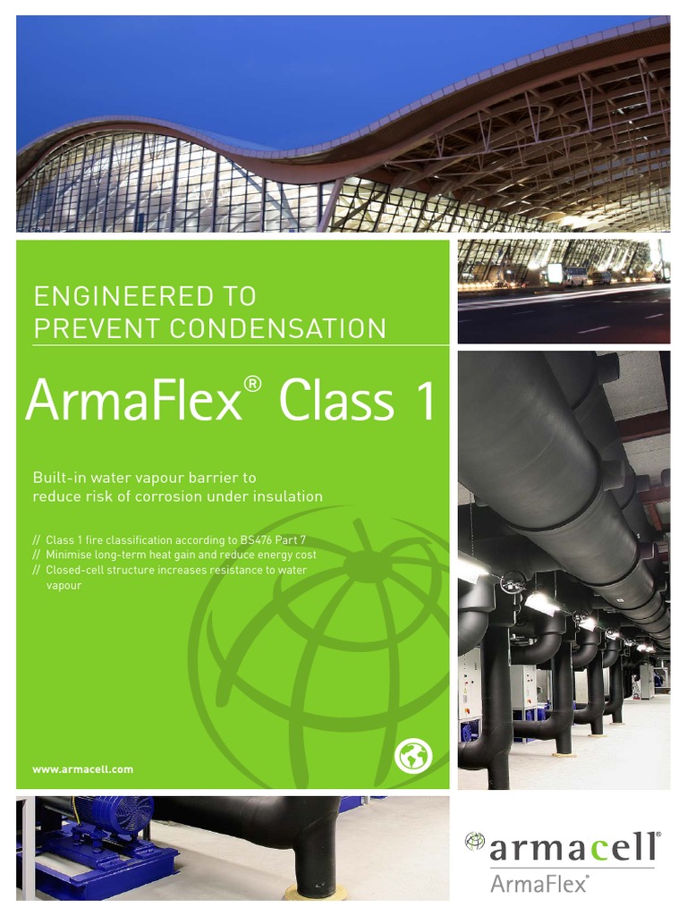 Armaflex Class 1: Engineered To Prevent Condensation | PDF | Building ...