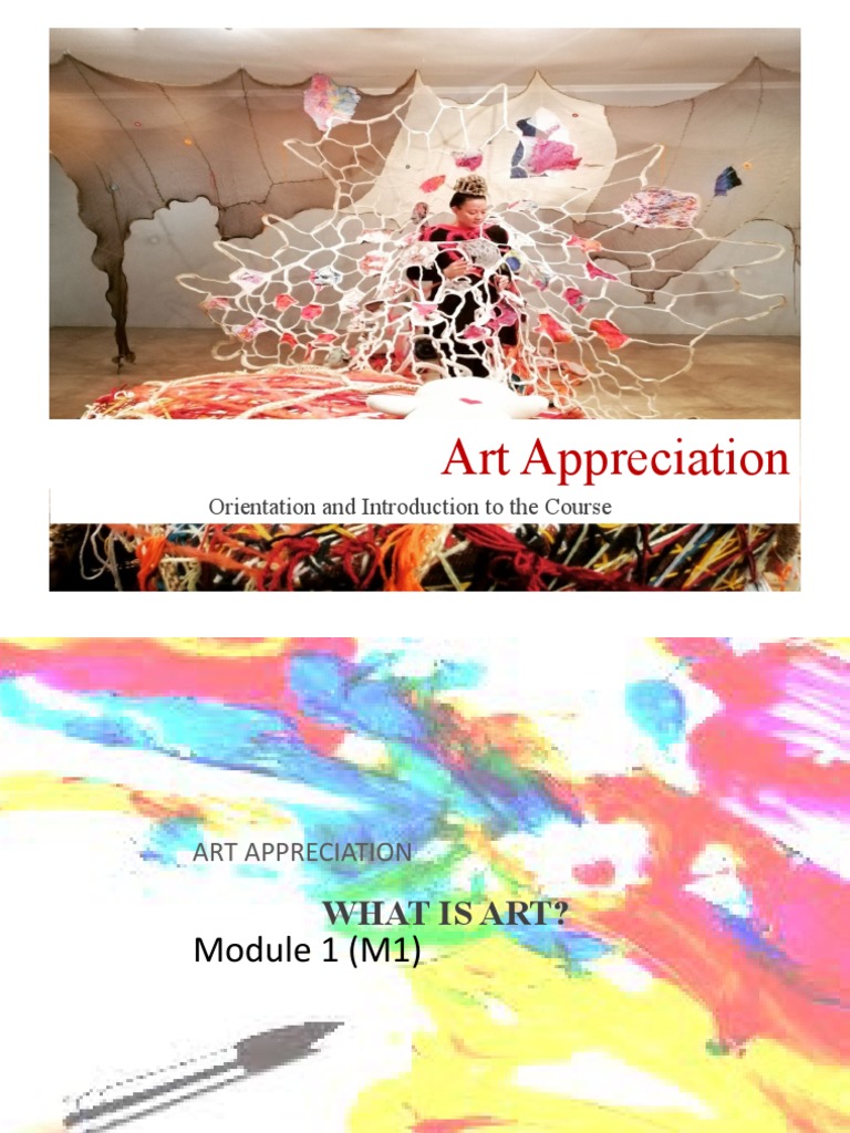 Art Appreciation: Orientation and Introduction To The Course | PDF ...