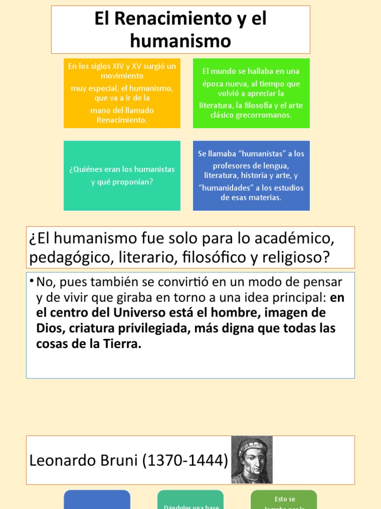 El Renacimiento y El Humanismo | PDF | Renacimiento | Science