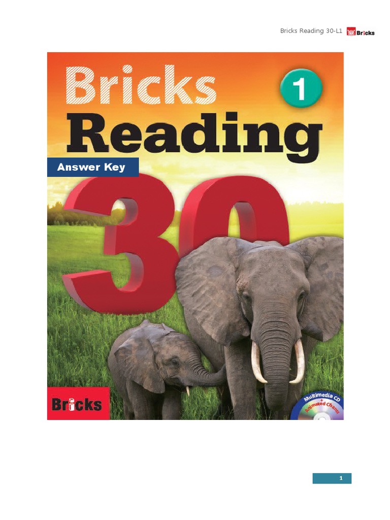 Bricks Reading 30-1 Answer Key | PDF | Foods