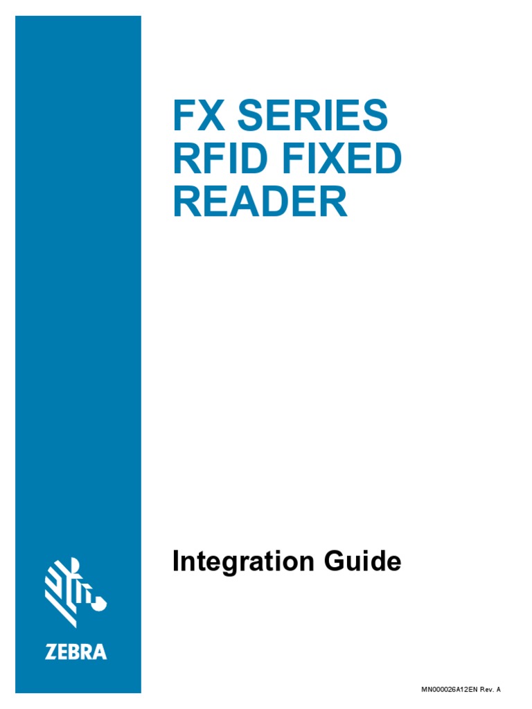 FX Series Rfid Fixed Reader: Integration Guide | PDF | Radio Frequency ...