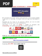 Smarters Pro TV Listas | PDF