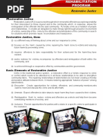 Restorative Justice | PDF | Probation | Restorative Justice