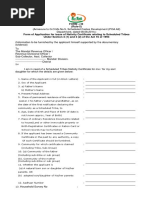 SADAREM Certificate Application Process | PDF | Disability | Receipt