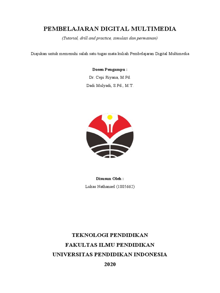 Lukas Nathanael - Tugas Model PDM | PDF