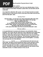 50th Birthday Emceeing Script | PDF