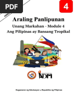 Araling Panlipunan 4 Quarter 1 Week 1 | PDF