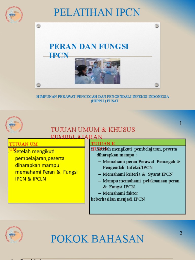 Peran Dan Fungsi Ipcn | PDF