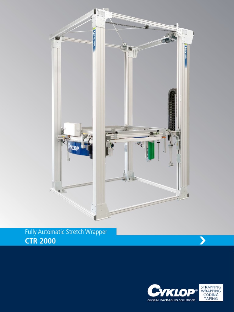 Folder Owijarka Automatyczna CTR 2000 | PDF | Pallet | Electrical Engineering