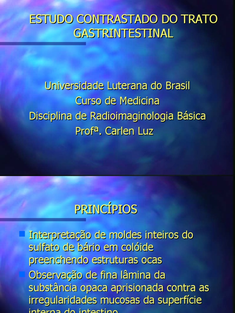 Transito Intestinal | PDF | Trato gastrointestinal | Estômago