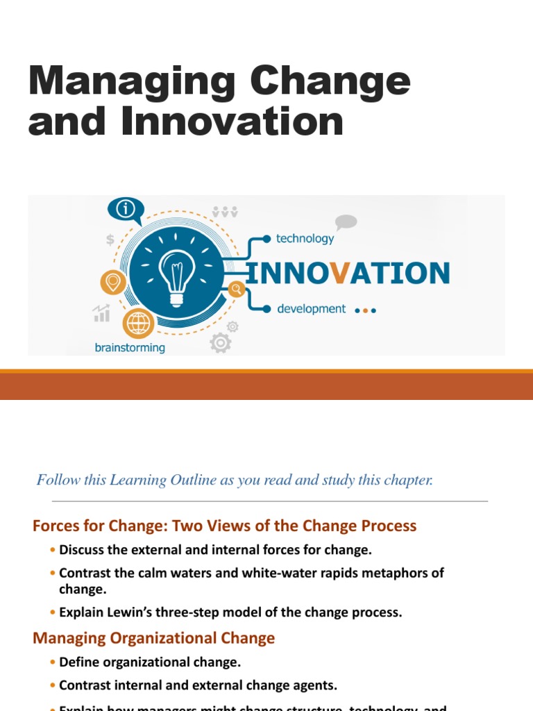 Managing Innovations | PDF | Organization Development | Organizational ...