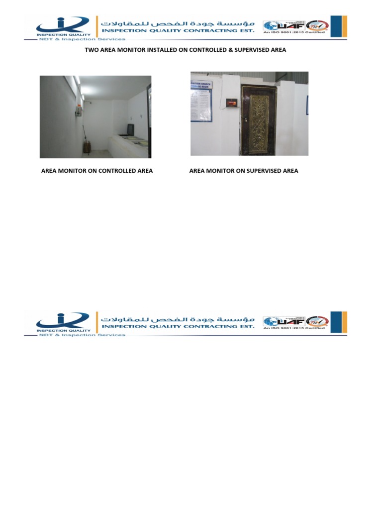 10 Two Area Monitor Installed On Controlled & Supervised Area | PDF ...