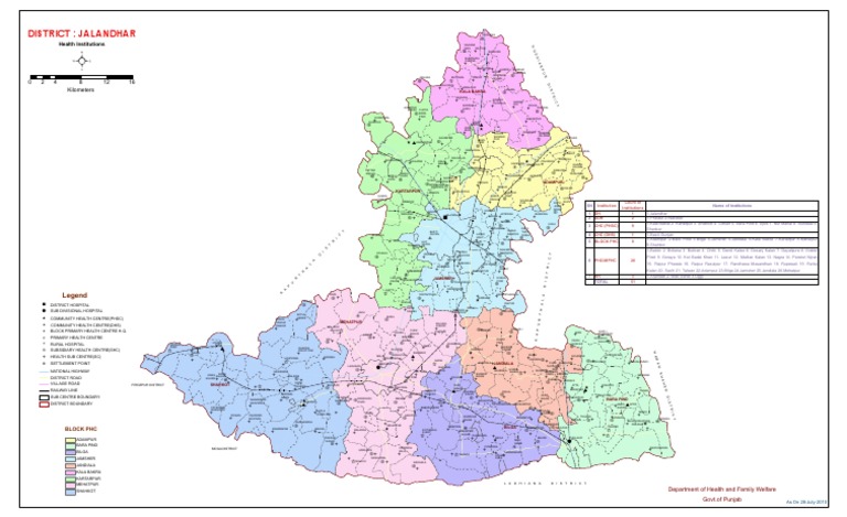 Jalandhar City Map | PDF | Sikhism