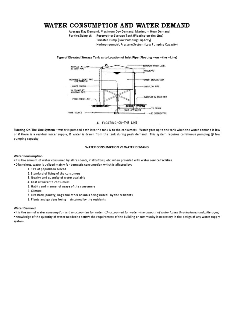 Water Demand Calculation for Buildings | PDF | Horsepower | Toilet