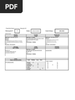 Sample Fitt Plan | PDF