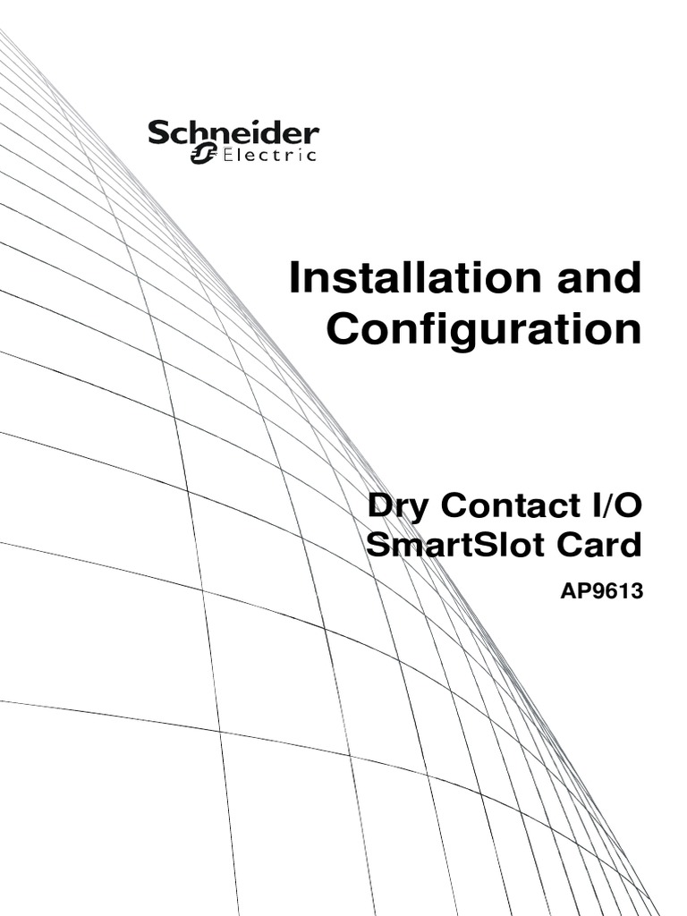 Installation and Configuration: Dry Contact I/O Smartslot Card | PDF ...