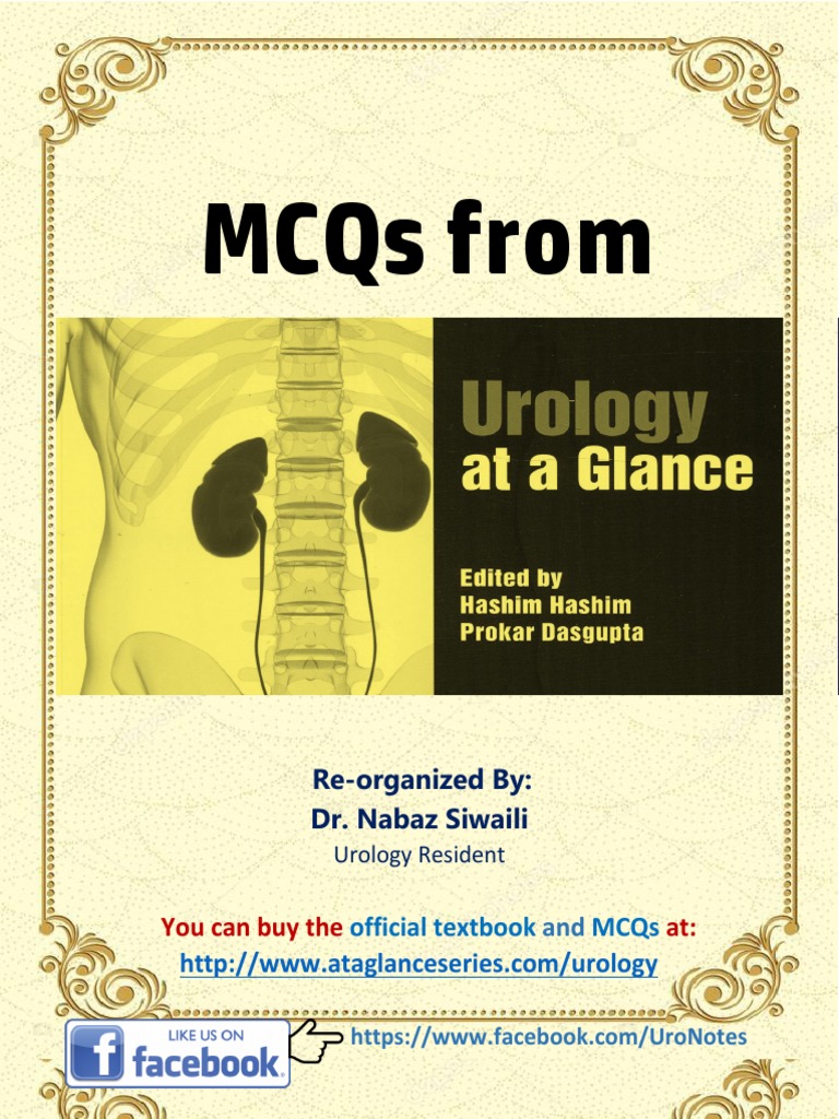 MCQ Ataglance | PDF | Urinary Incontinence | Urinary Tract Infection