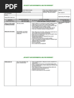 JHA - General Electrical Work | PDF | Risk | Personal Protective Equipment