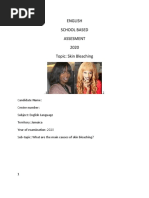 SBA - Reflection One - Samples/examples | PDF | Career & Growth