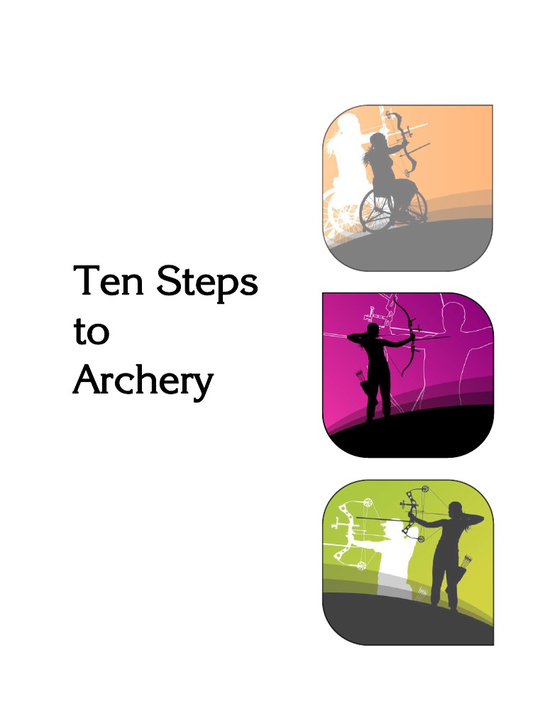 SGAC Ten Steps To Archery | PDF | Bow And Arrow | Archery
