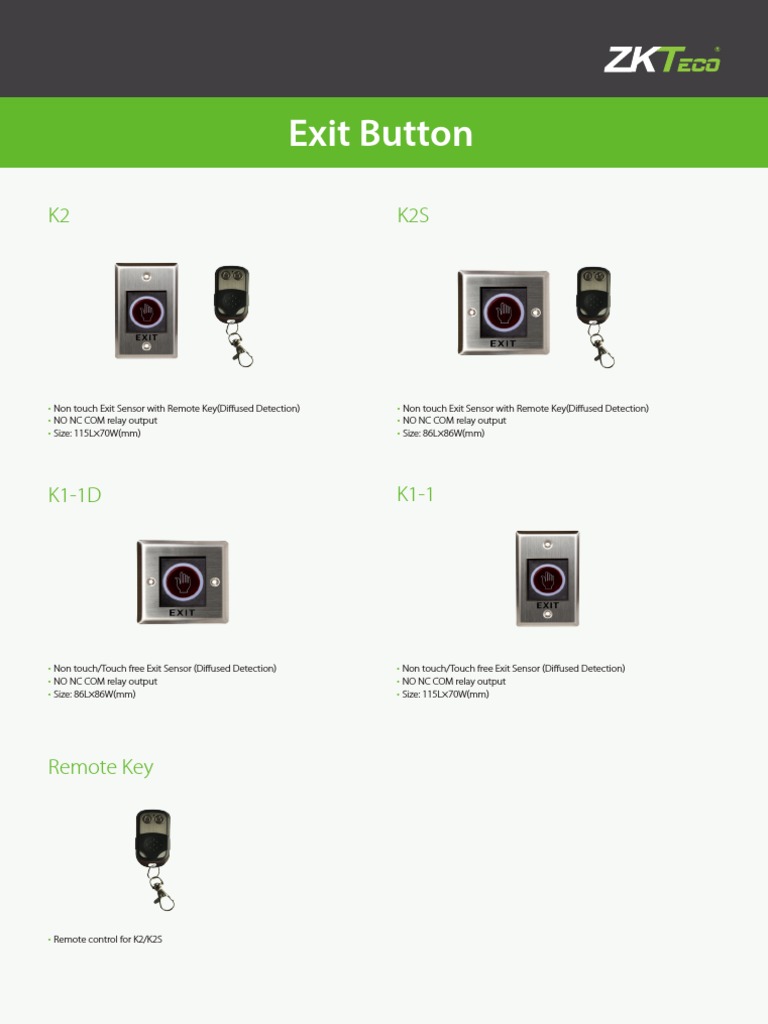 Exit Button | PDF | Home & Garden