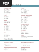 ThermoDynamics Conversion Table PDF | PDF | Continuum Mechanics ...