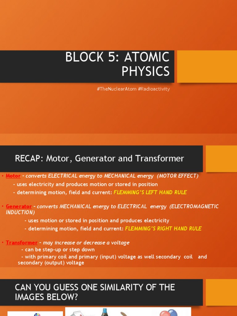 Atomic Physics | PDF | Radioactive Decay | Nuclear Physics