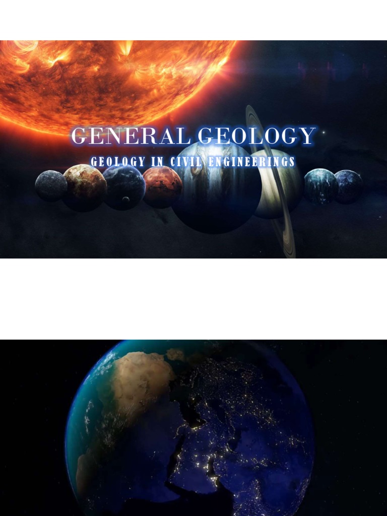 General Geology | PDF | Planetary Core | Solar System