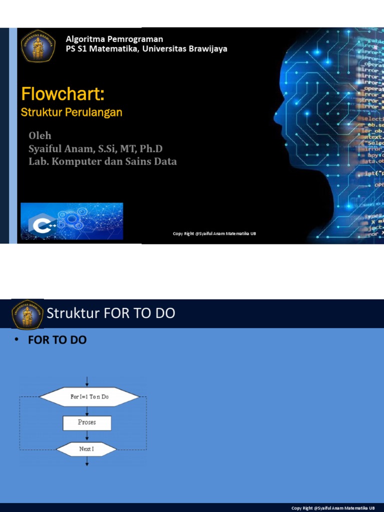 BAB 3b Flowchart - Struktur Perulangan | PDF