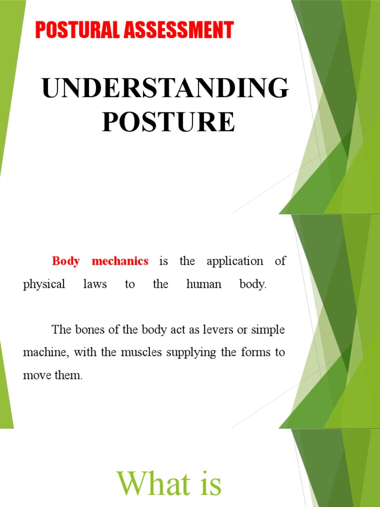 Postural Assessment: Understanding Posture | Download Free PDF | Foot ...