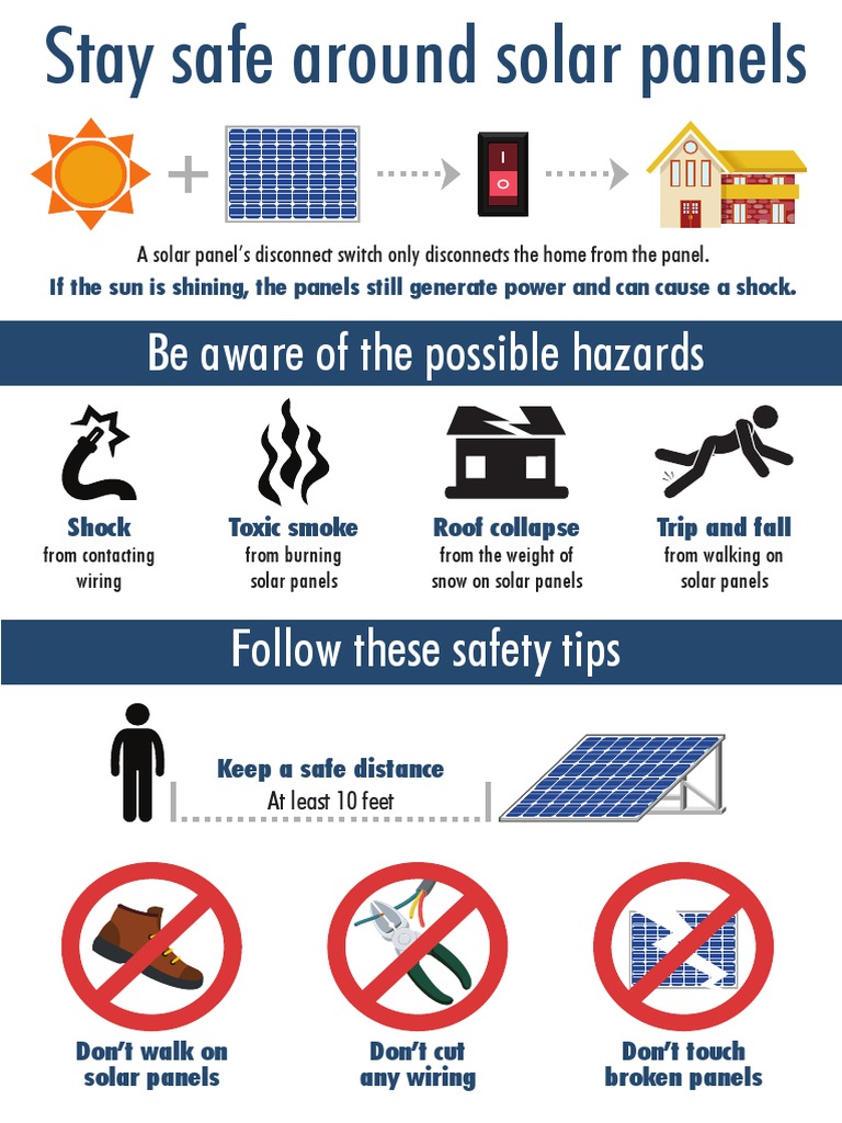 Solar Panel Safety Guidelines | PDF | Home & Garden