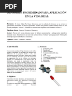 Informe de Sensor Ultrasonico | PDF | Sonido | Arduino
