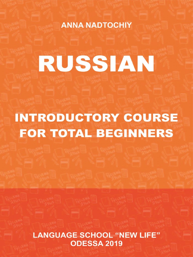Russian Beginners - 2019 | PDF | Grammatical Gender | Grammatical Number