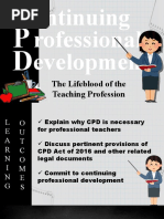 Chapter 7 Continuing Professional Development | PDF