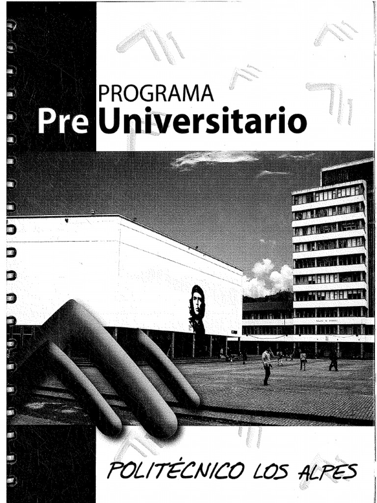Programa Pre-Universitario Politecnico Los Alpes PDF | PDF