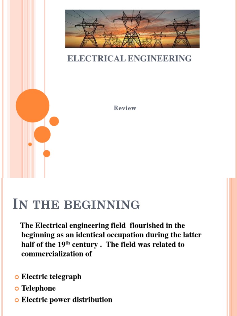 Electrical Engineering: Review | PDF | Electrical Engineering | Electricity