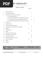 ANDA Checklist | PDF