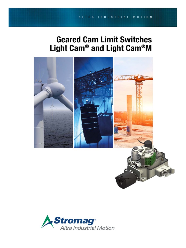 Stromag - Geared Cam Limit Switches | PDF | Mechanical Engineering ...