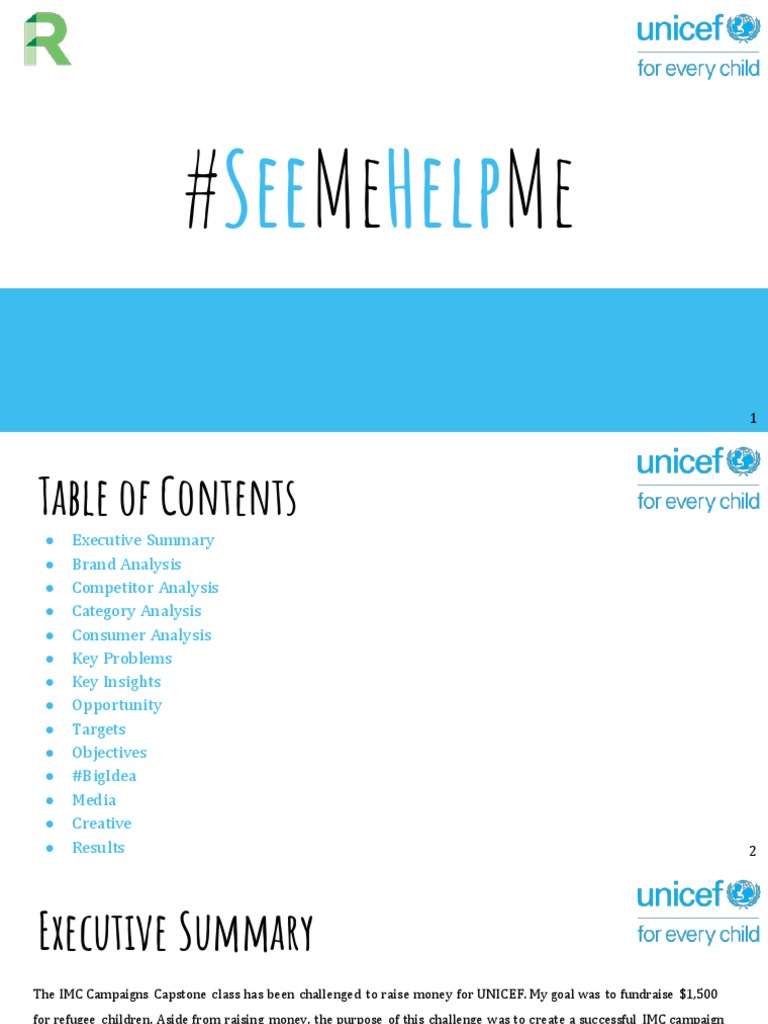 Unicef Strategy 1 | PDF | United Nations High Commissioner For Refugees ...