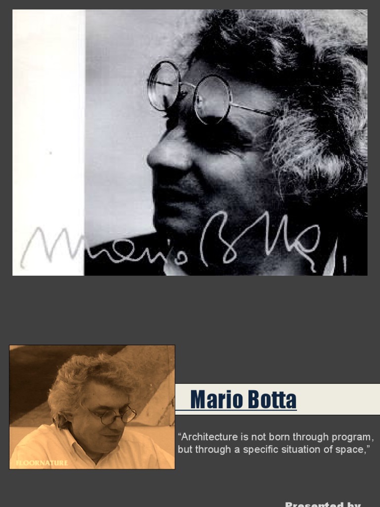 Mario Botta | PDF | Switzerland | Geometry