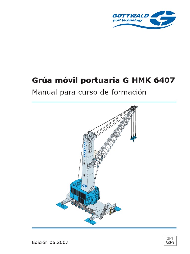 Manual para Curso de Formación Gottwald 6407 | PDF | Bomba | Hardware ...