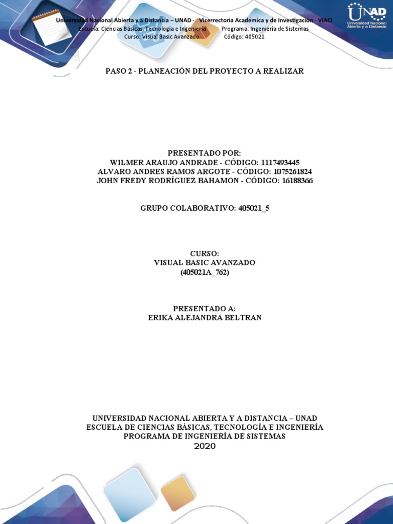Visual Basic Avanzado: Planificación | PDF | Programa de computadora | Programación