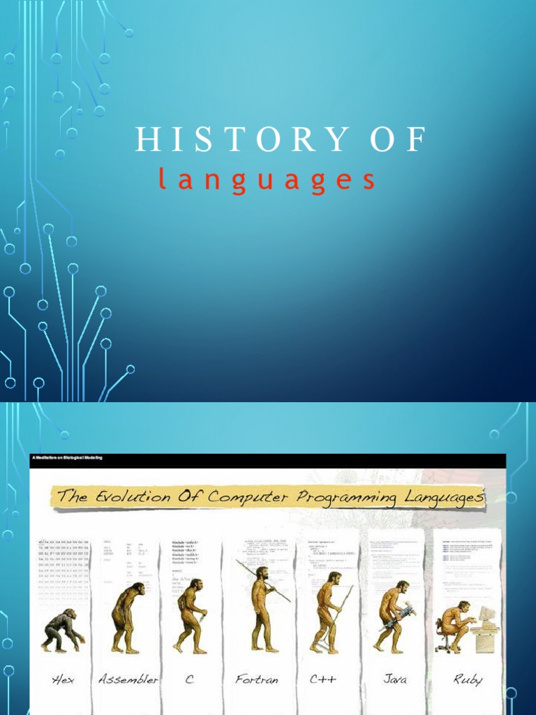 Chapter1 L1 History of Programming Language | PDF