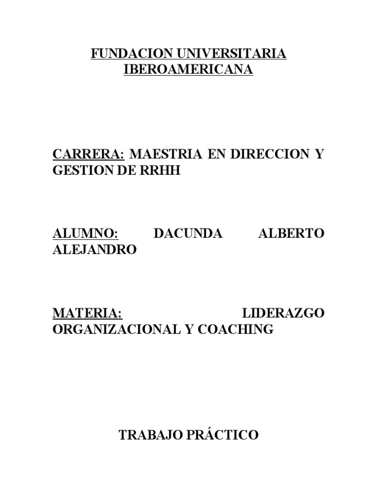 TP DD372 | PDF | Empatía | Liderazgo