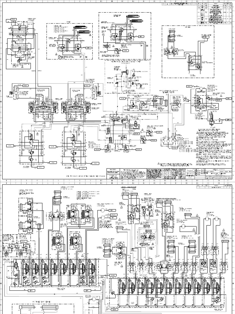 Hyd Schematic 2658487205 - 005 | Download Free PDF | Hydraulics | Tools