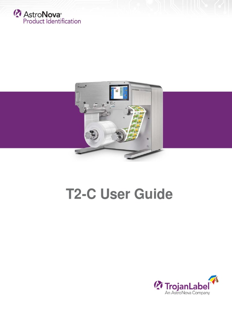 User Guide Trojan Label T2 | PDF | Microsoft Windows | Trademark