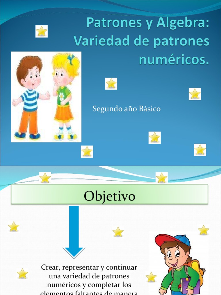 PPT, Patrones Numericos | PDF | Métodos y materiales de enseñanza