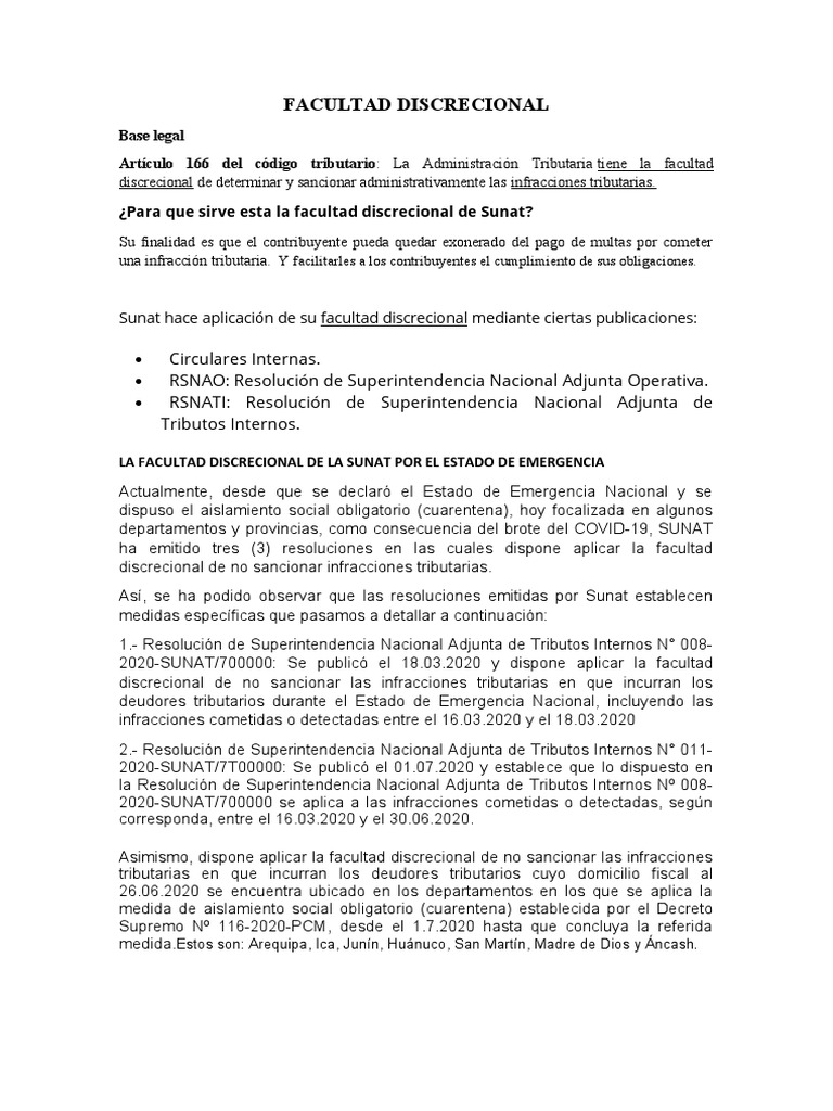 Facultad Discrecional | PDF | Justicia | Crimen y violencia