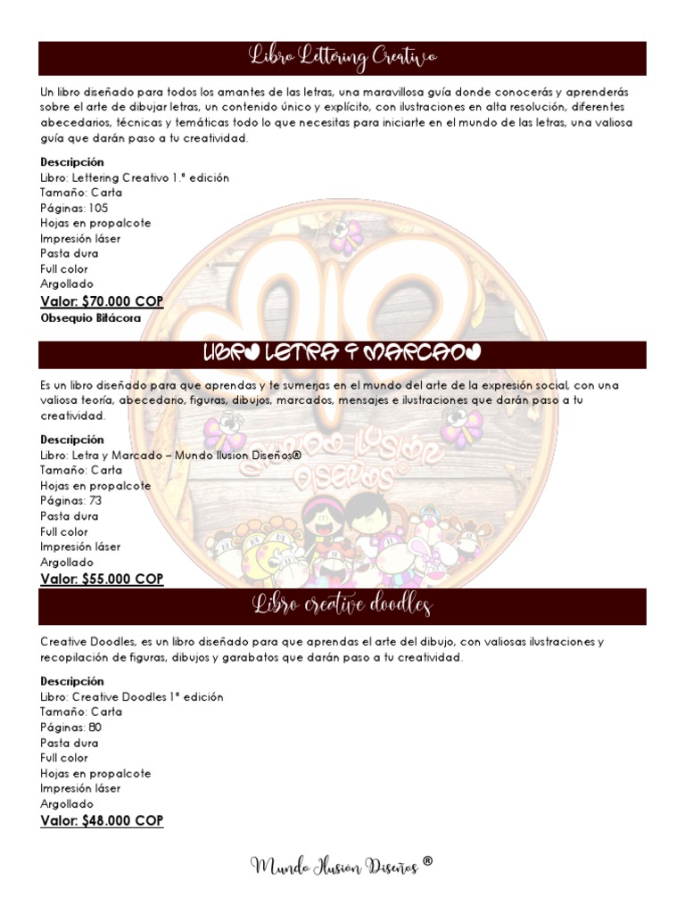 3.libros Mundo Ilusiòn Diseños | PDF | Libros | Pinturas