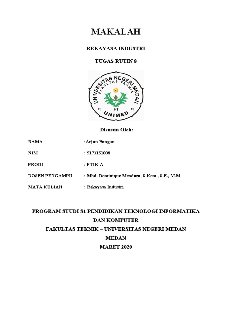 Rekayasa Industri | PDF | Komputer